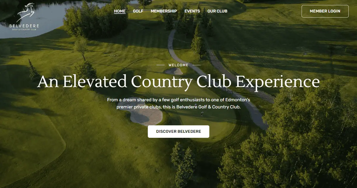 Belvedere Golf & Country Club - An elevated country club experience